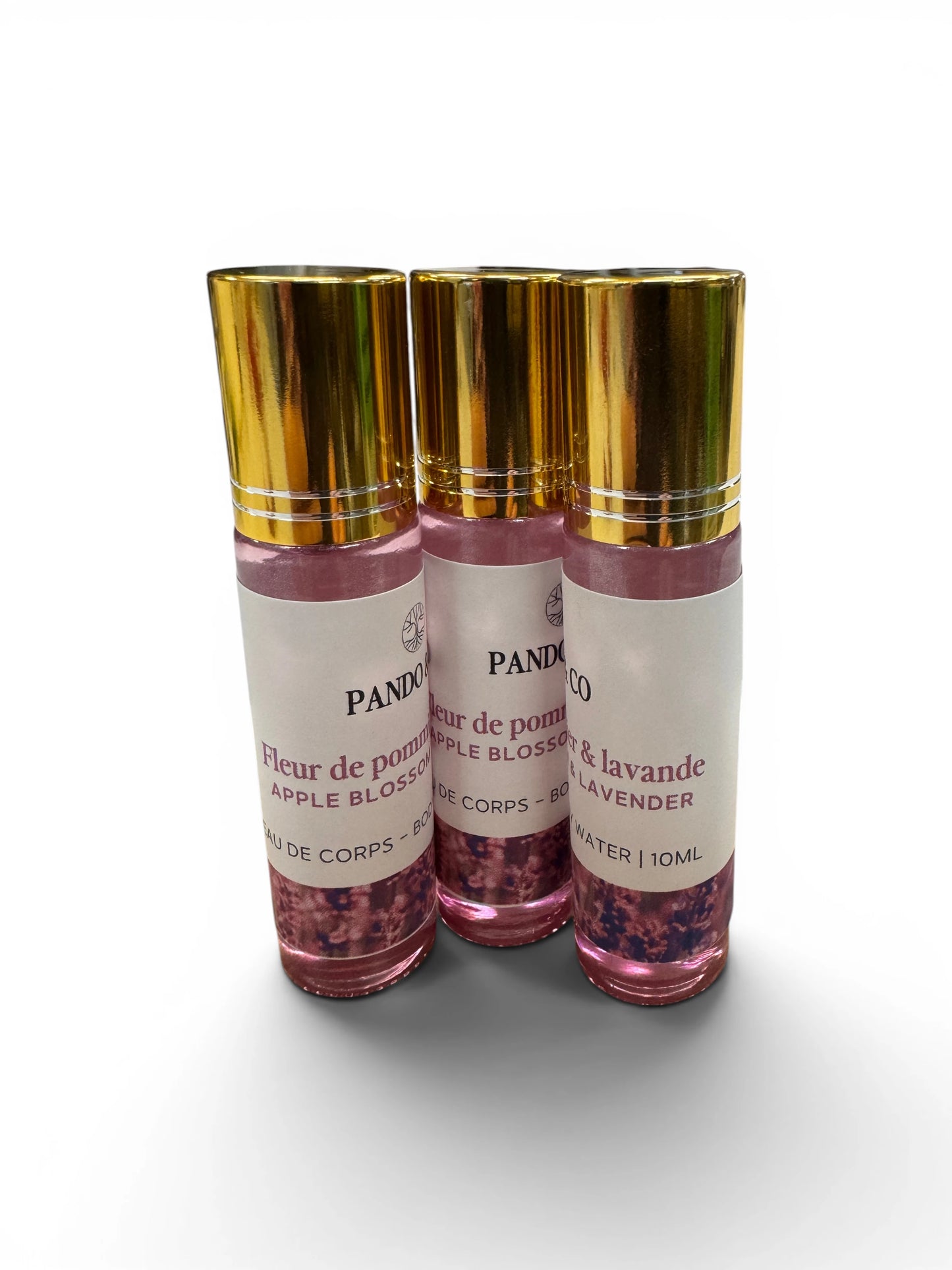 Roll-on Fleur pommier et lavande (eau de corps) 10 ml – Pando & co
